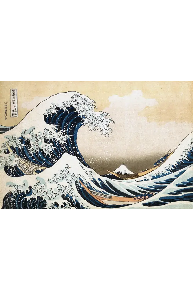 Hokusai Poster – Die große Welle